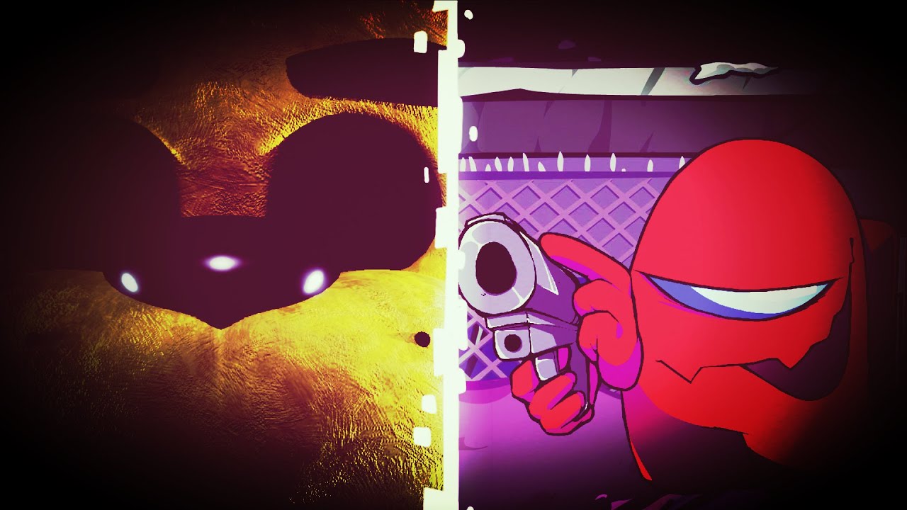 Golden Freddy Vs Red Impostor (Broken Inside X Meltdown) FNF Mashup ...