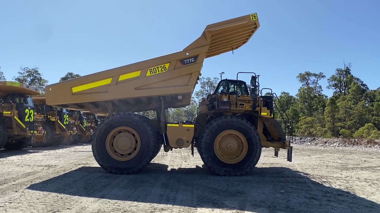 2019 Caterpillar 777G Rigid Dump Truck (RDT26) - YouTube