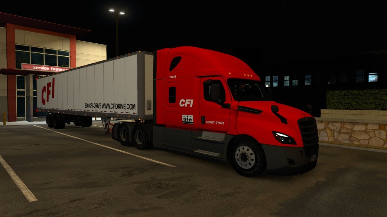 American Truck Simulator | Hitting The Open Roads With CFI Logistics ...