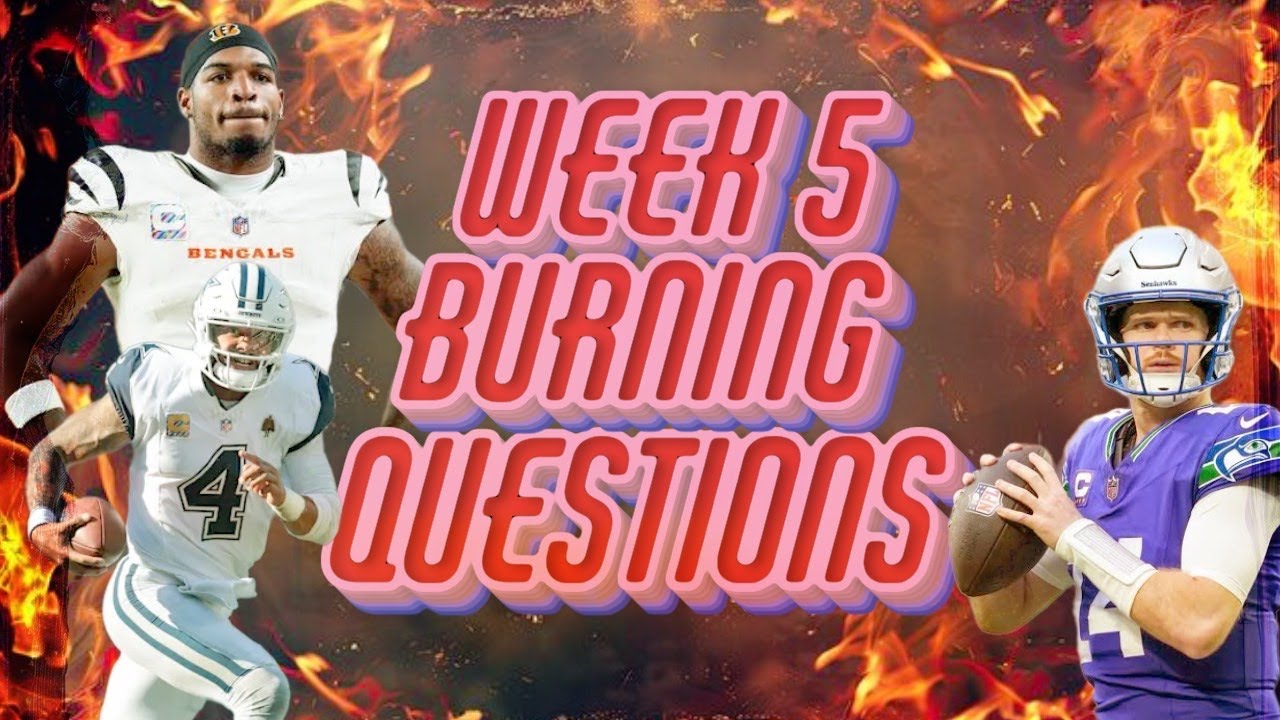 NFL Week 5: Burning Questions! - YouTube