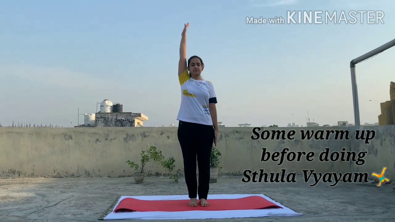 YOGIC STHULA VYAYAMA | WARM UP EXERCISE | MACRO YOGA EXERCISE | LEARN ...