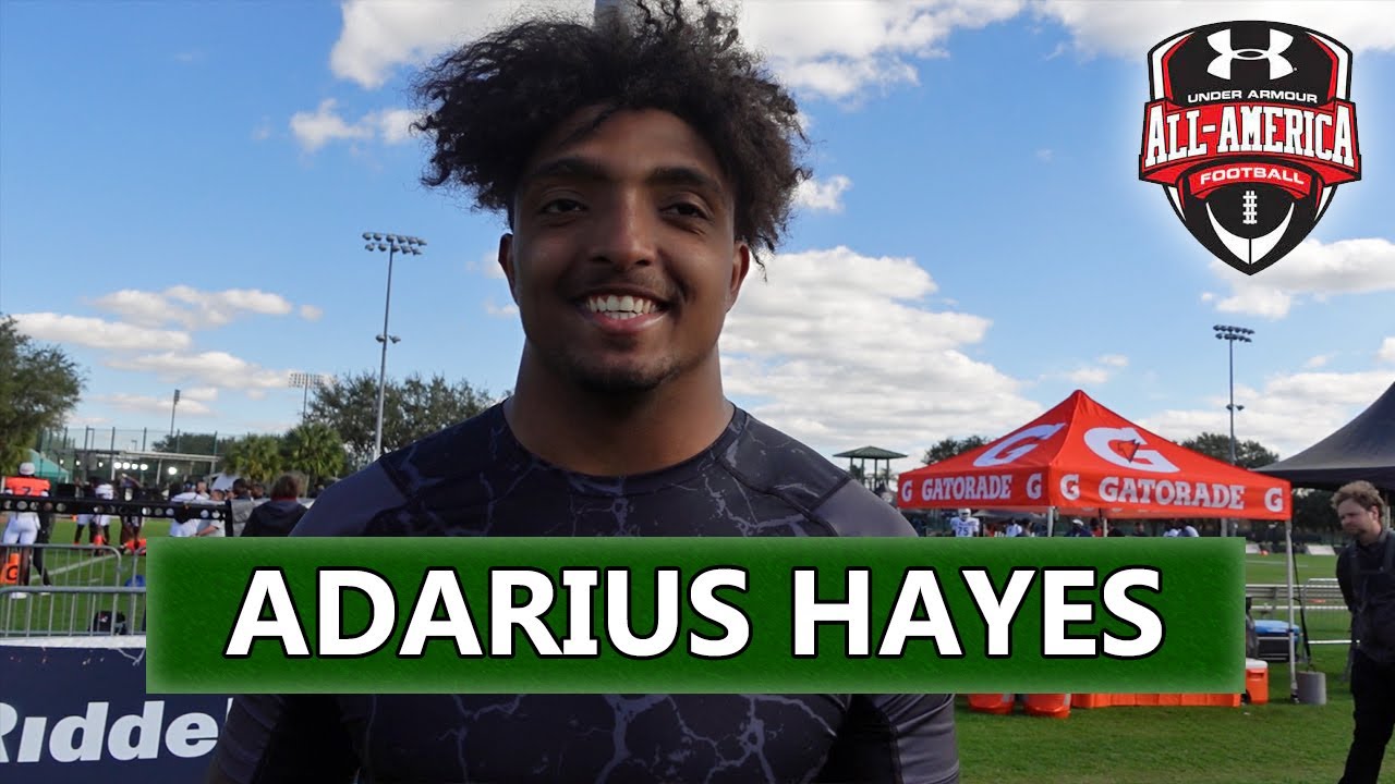 Miami Signee LB Adarius Hayes Reviews Under Armour All-America ...
