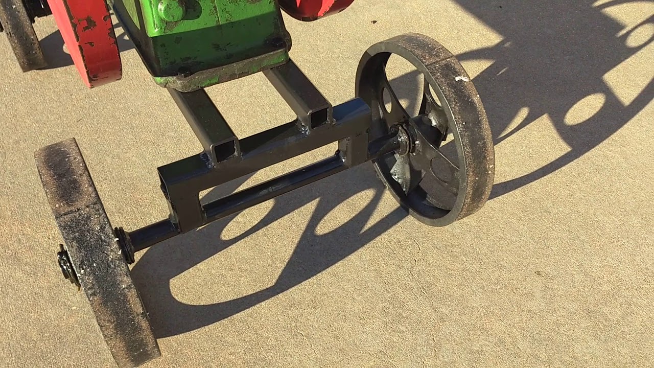 Hercules Engine On Cart - YouTube