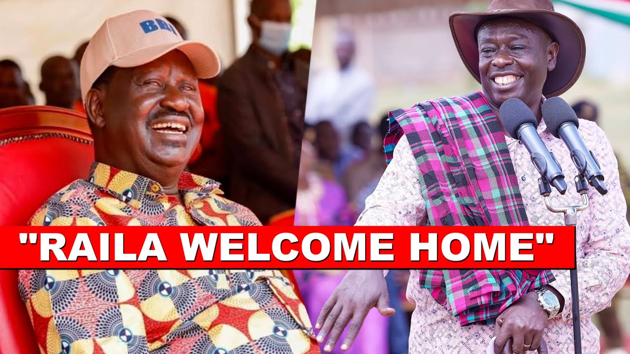 Shocked Ruto as DP Gachagua praise Raila Odinga in Samburu! - YouTube