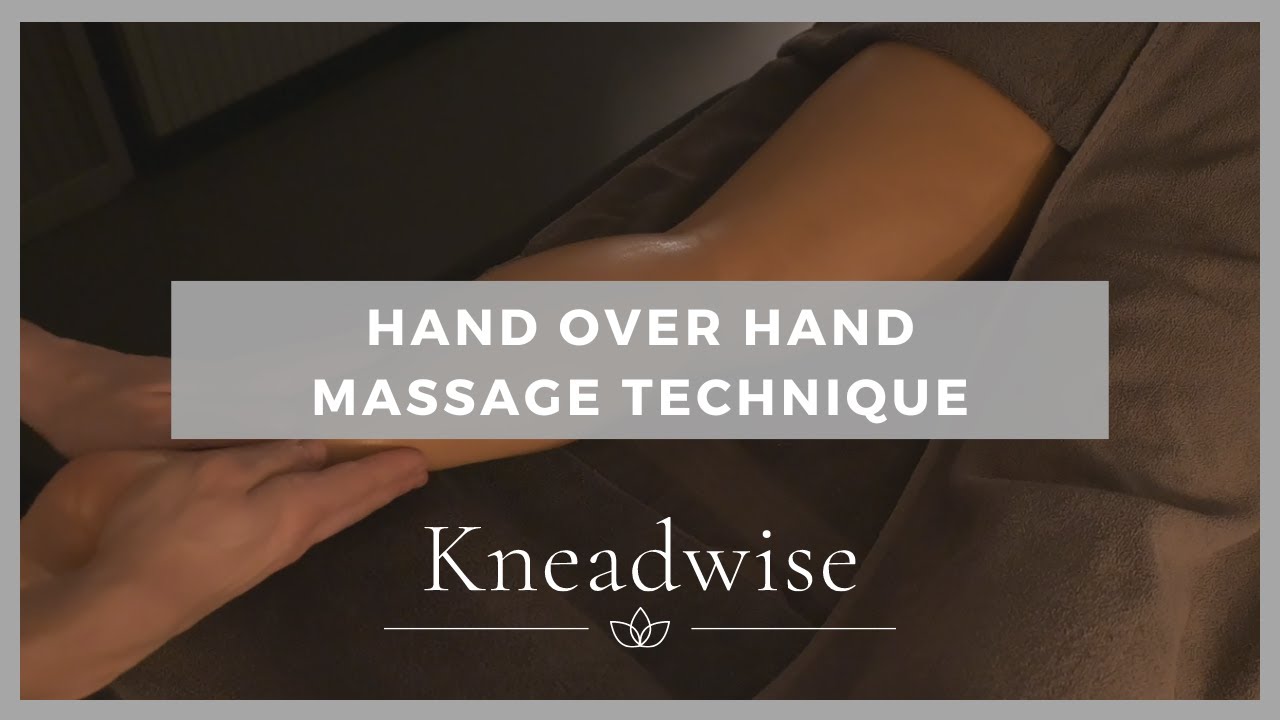Relaxing Massage Technique | Hand over Hand - YouTube