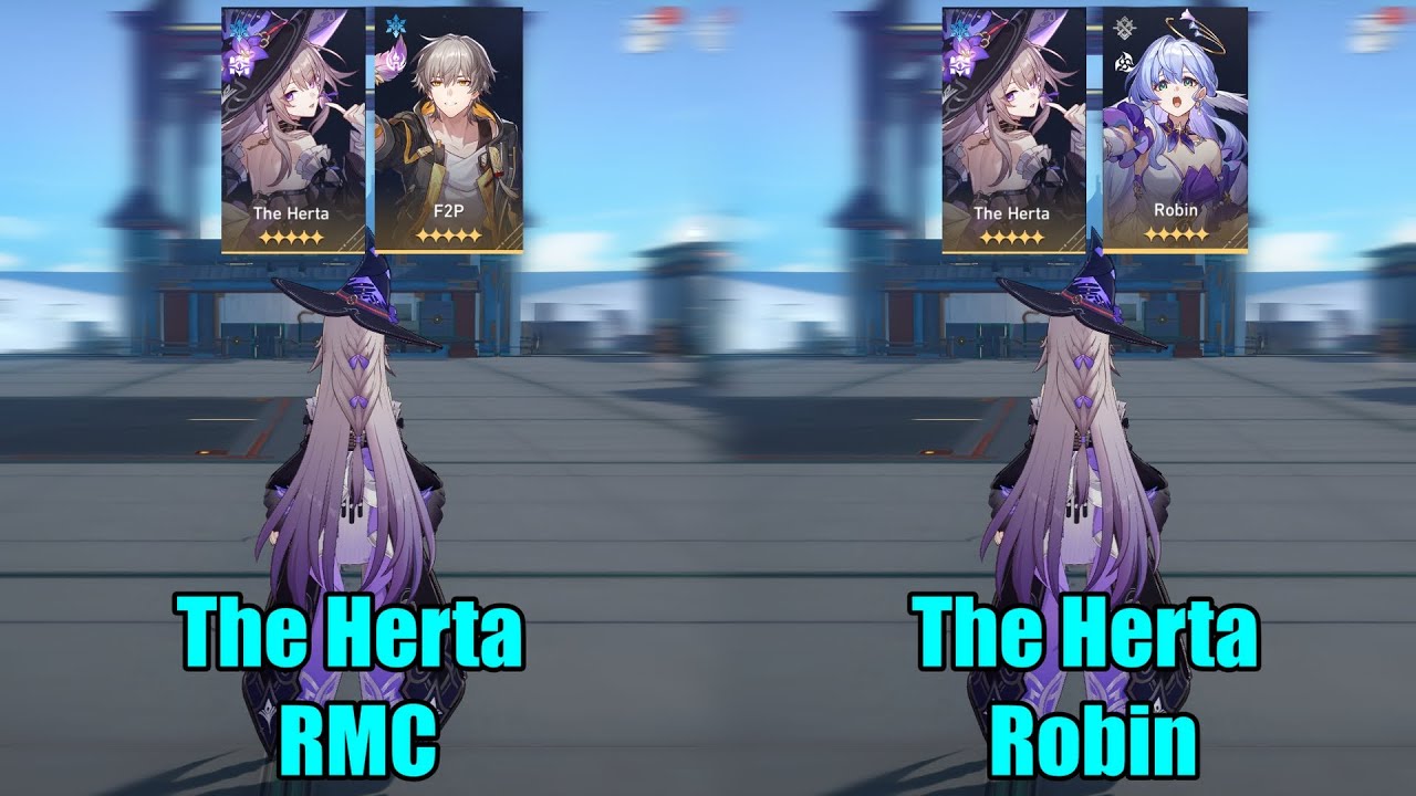 How Much Does Remembrance MC Vs Robin Buff The Herta ? || HSR - YouTube