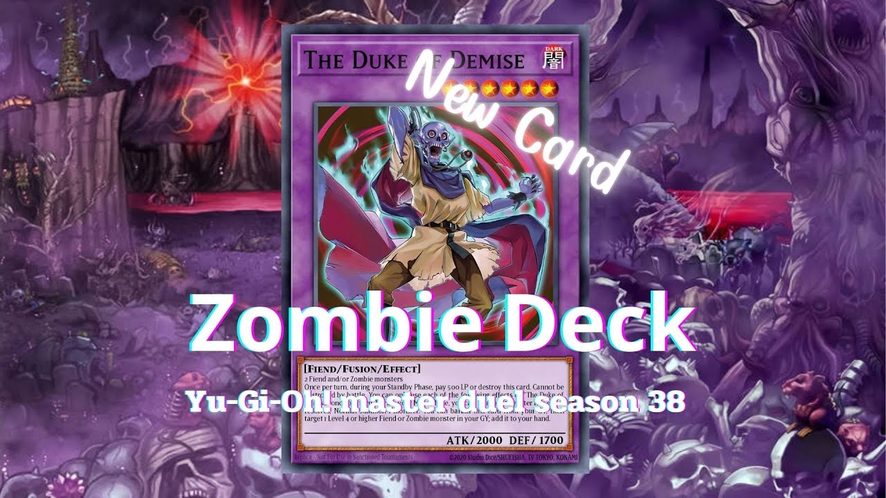 Yu-Gi-Oh! Master Duel! - 🧟‍♂️ New Card Duke of Demise 💀 - YouTube