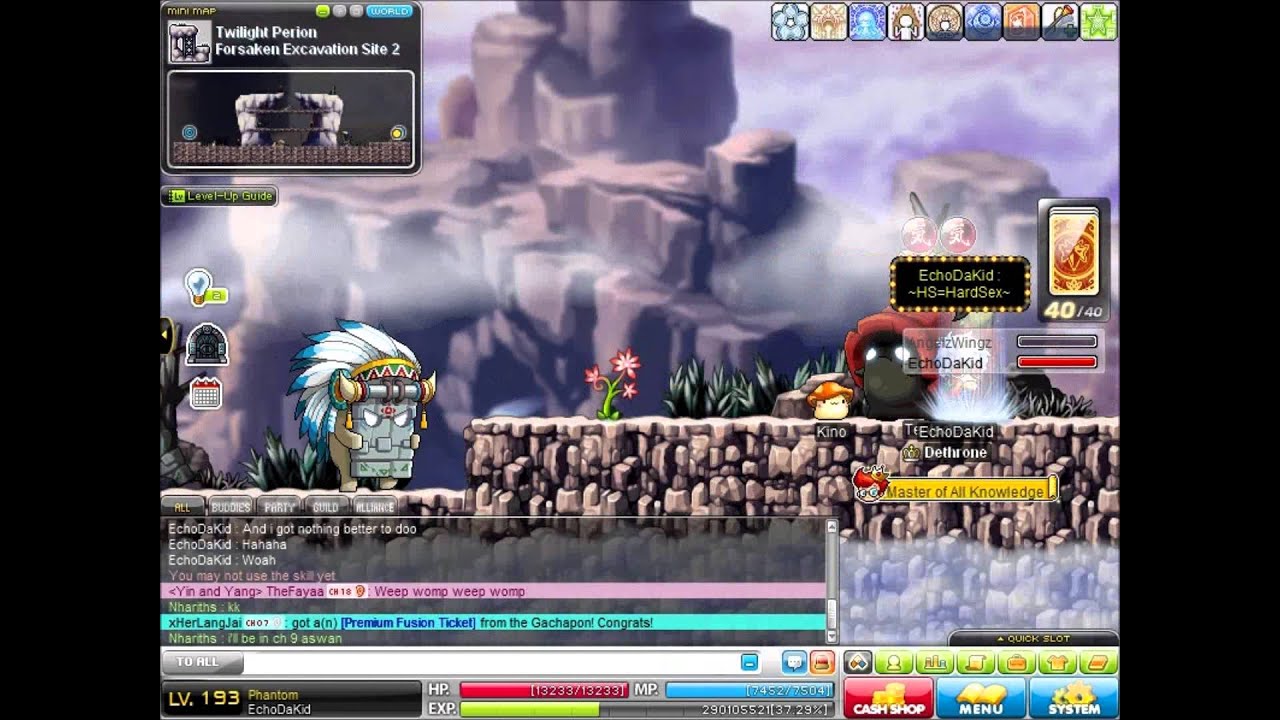 (MapleStory)Twilight Perion Adventure! - YouTube