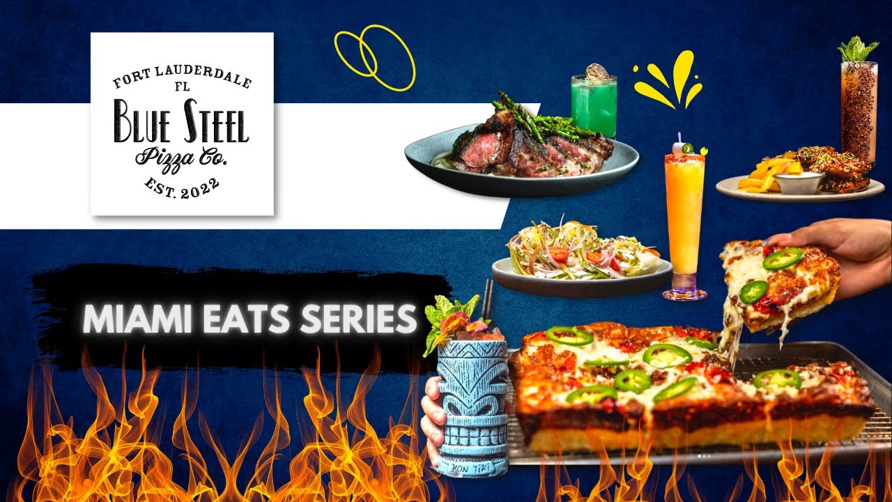 MIAMI EATS SERIES: "BLUE STEEL PIZZA CO" - YouTube