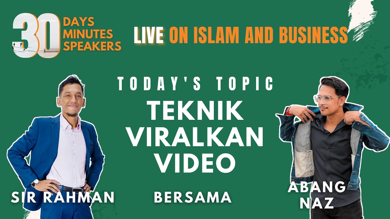 Teknik Viralkan Video bersama Abang Naz - YouTube
