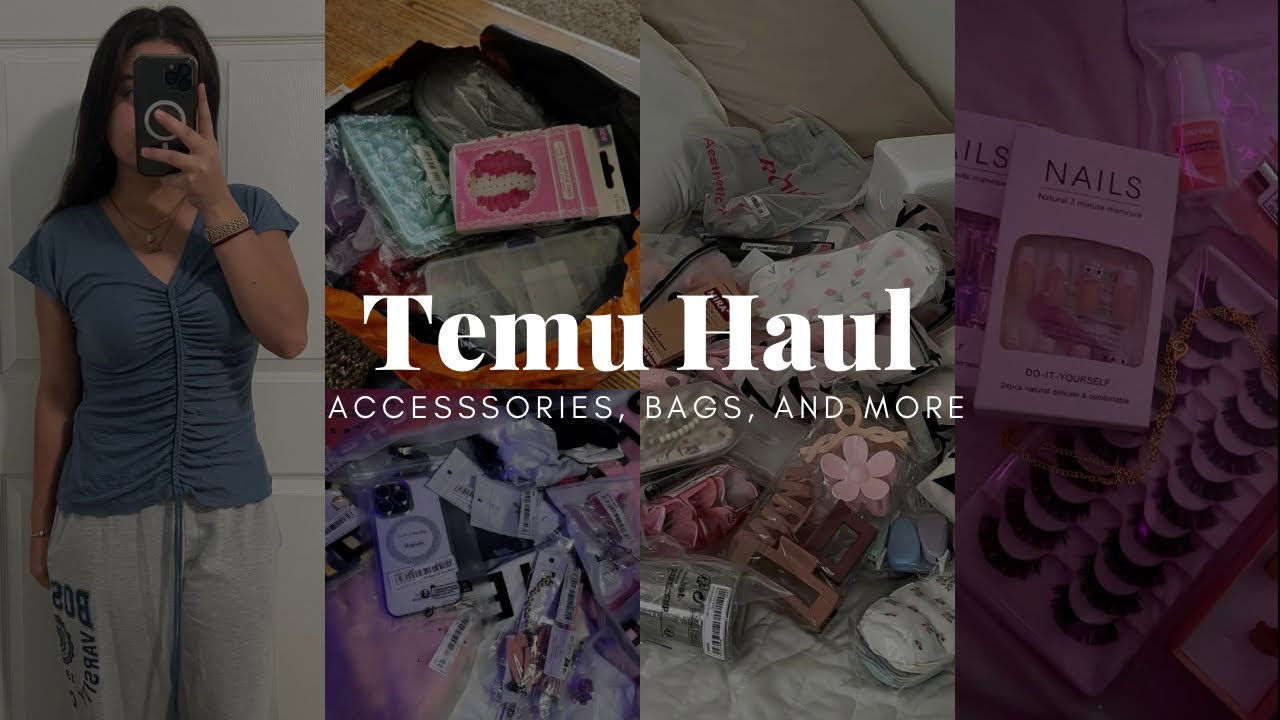 TEMU ACCESSORIES HAUL 🎀 | is it worth it? - YouTube