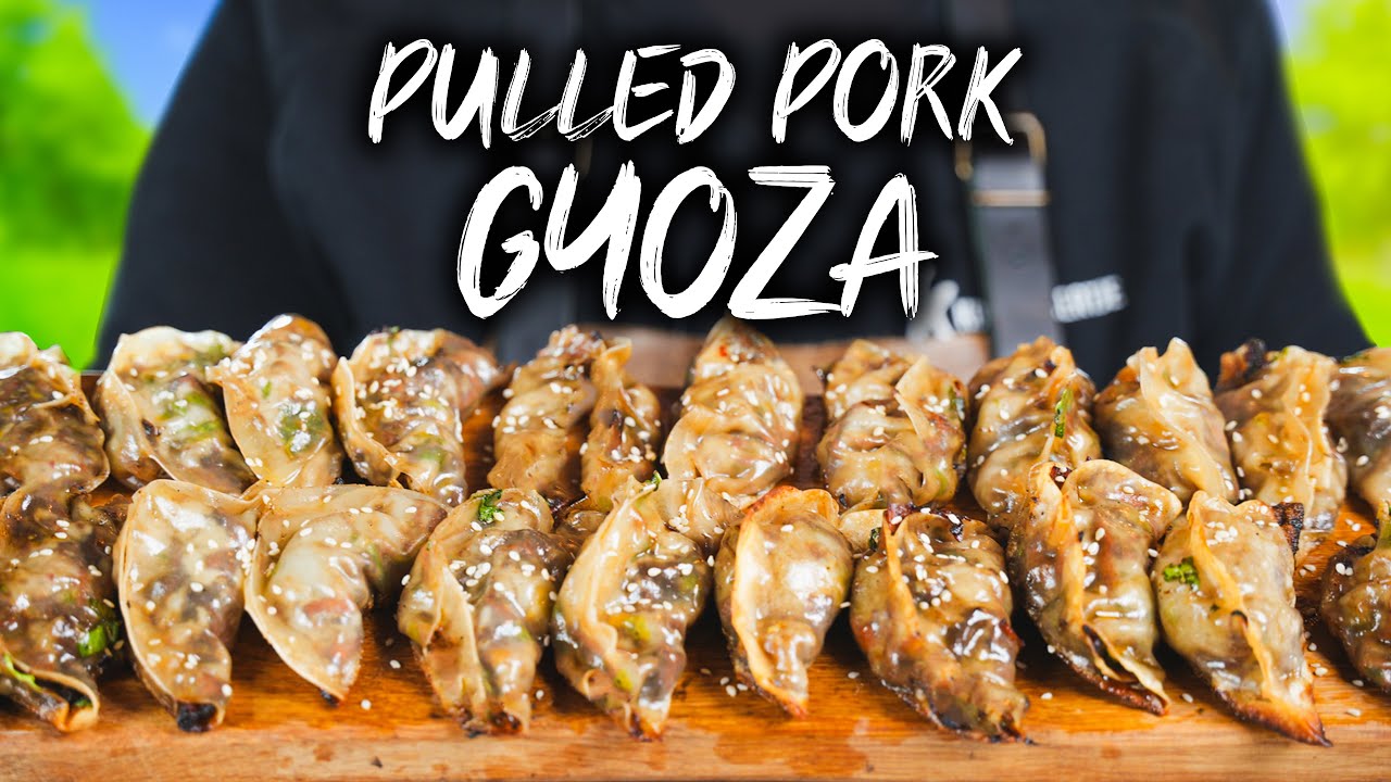 Pulled Pork GYOZA van de Kamado BBQ! 🥟🐷 | Kolenboertje - YouTube