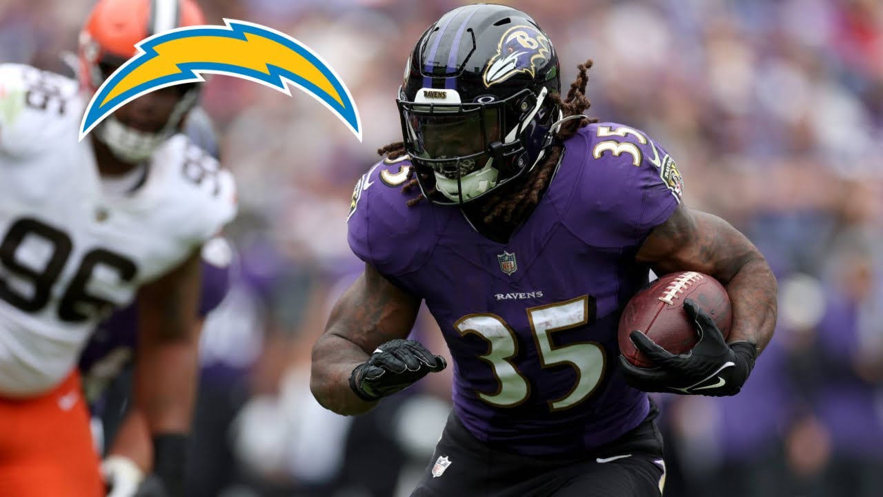 Gus Edwards Highlights 🔥 - Welcome to the Los Angeles Chargers - YouTube