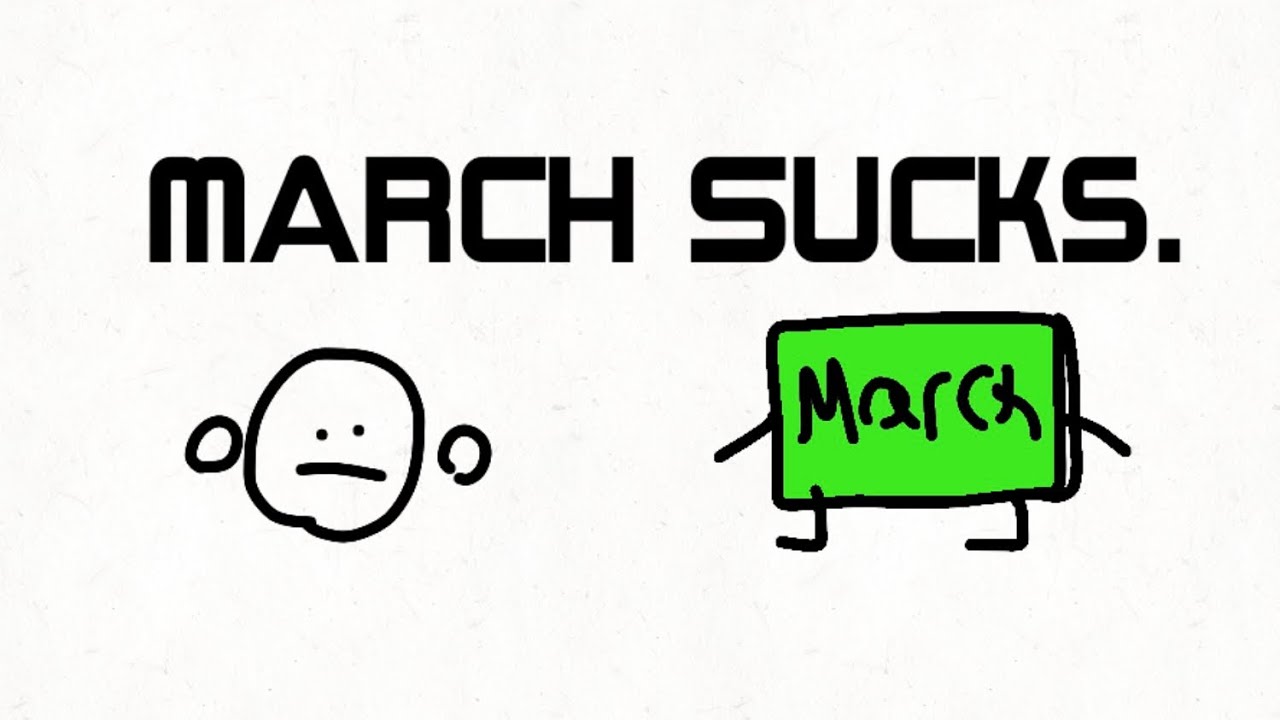 I hate March. (animation) - YouTube