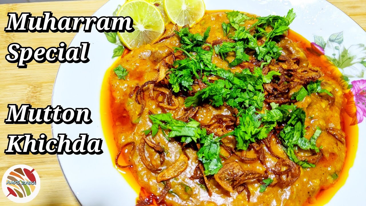 Mutton Khichda Recipe | Muharram Special Khichda Recipe | Mutton Daleem ...