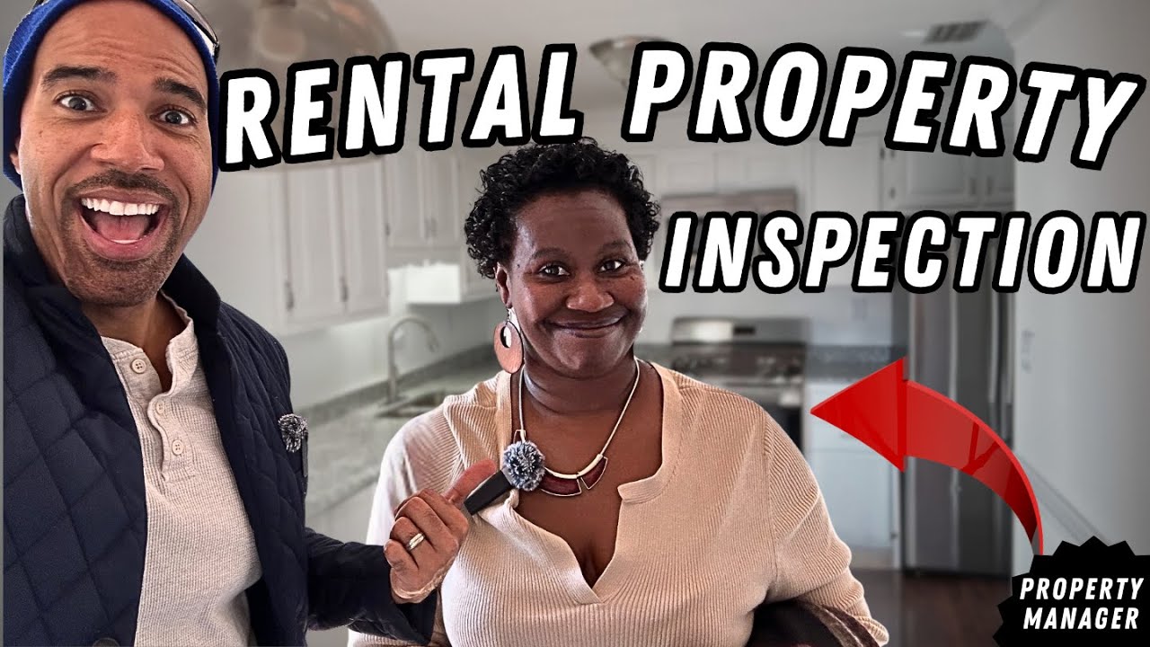 rental property inspection with property manager - YouTube