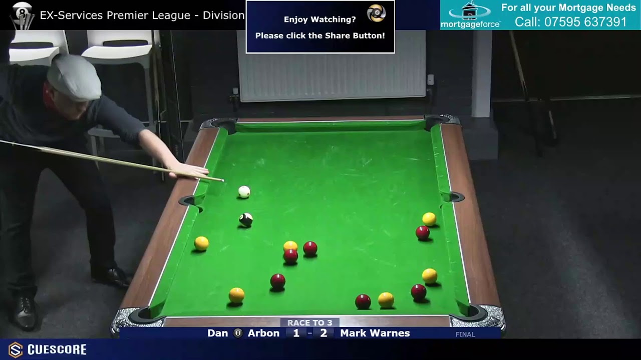 WISBECH EX SERVICES - Premier League Speed Pool - Div 2 - YouTube