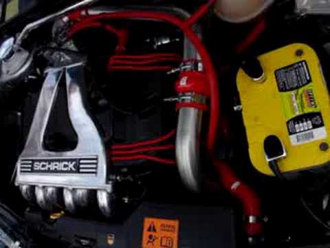 Golf VR6 MK3 Schrick intake manifold 3 - YouTube