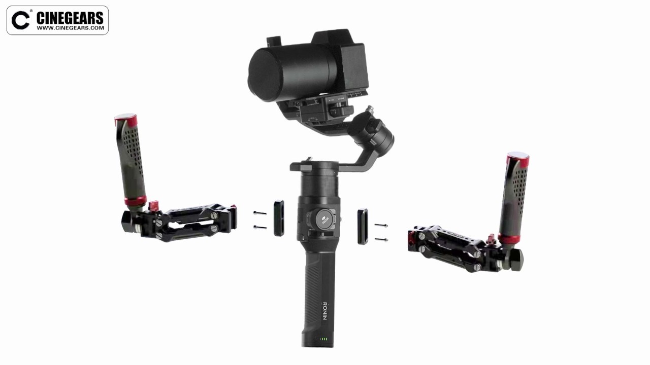 Double Handed Handheld Stabilizer With Spring Shock Absorber - YouTube