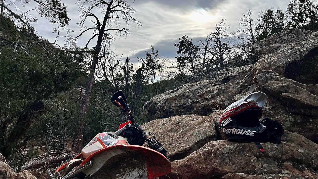 New Single Track at Penrose Commons in Colorado on 2024 KTM 300 XC with ...