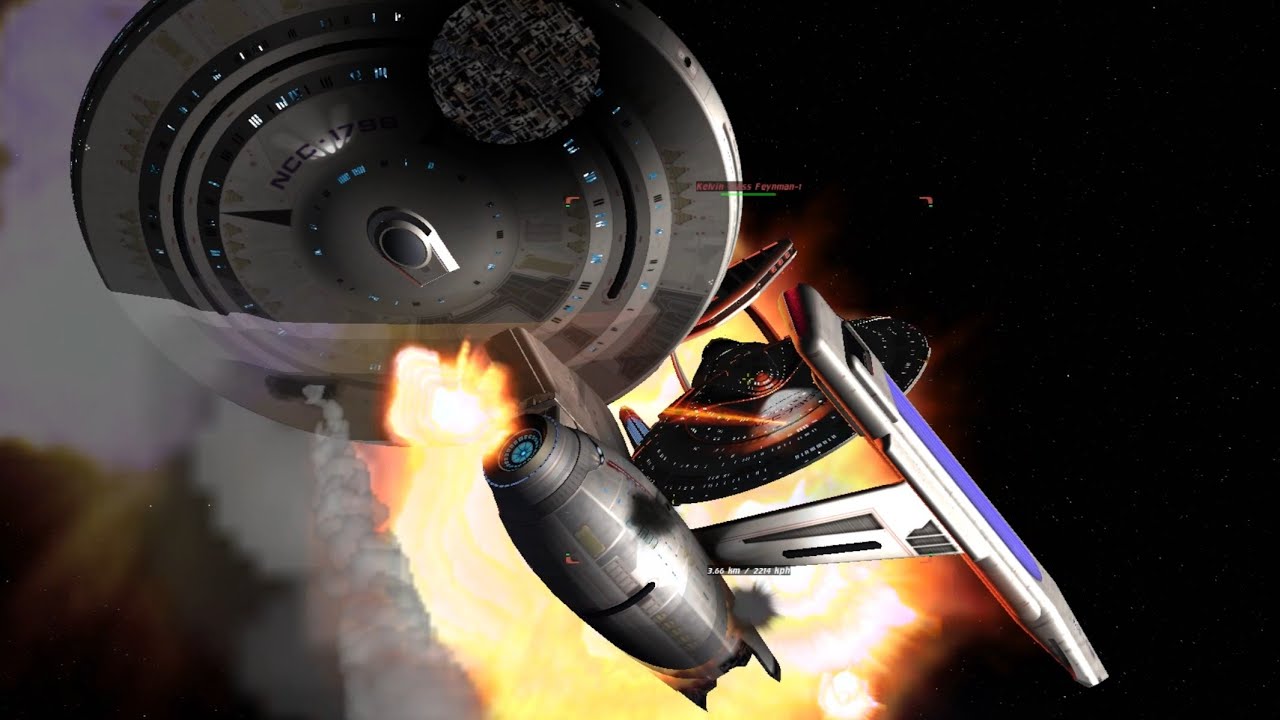 The USS Resurrection vs the TORPEDO FIESTA! | Star Trek Bridge ...