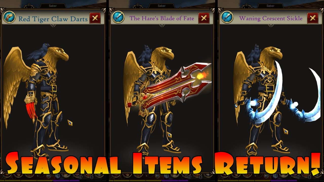 AQ3D These Seasonal Items Are GREAT! Carnaval Returns! New Guardian ...