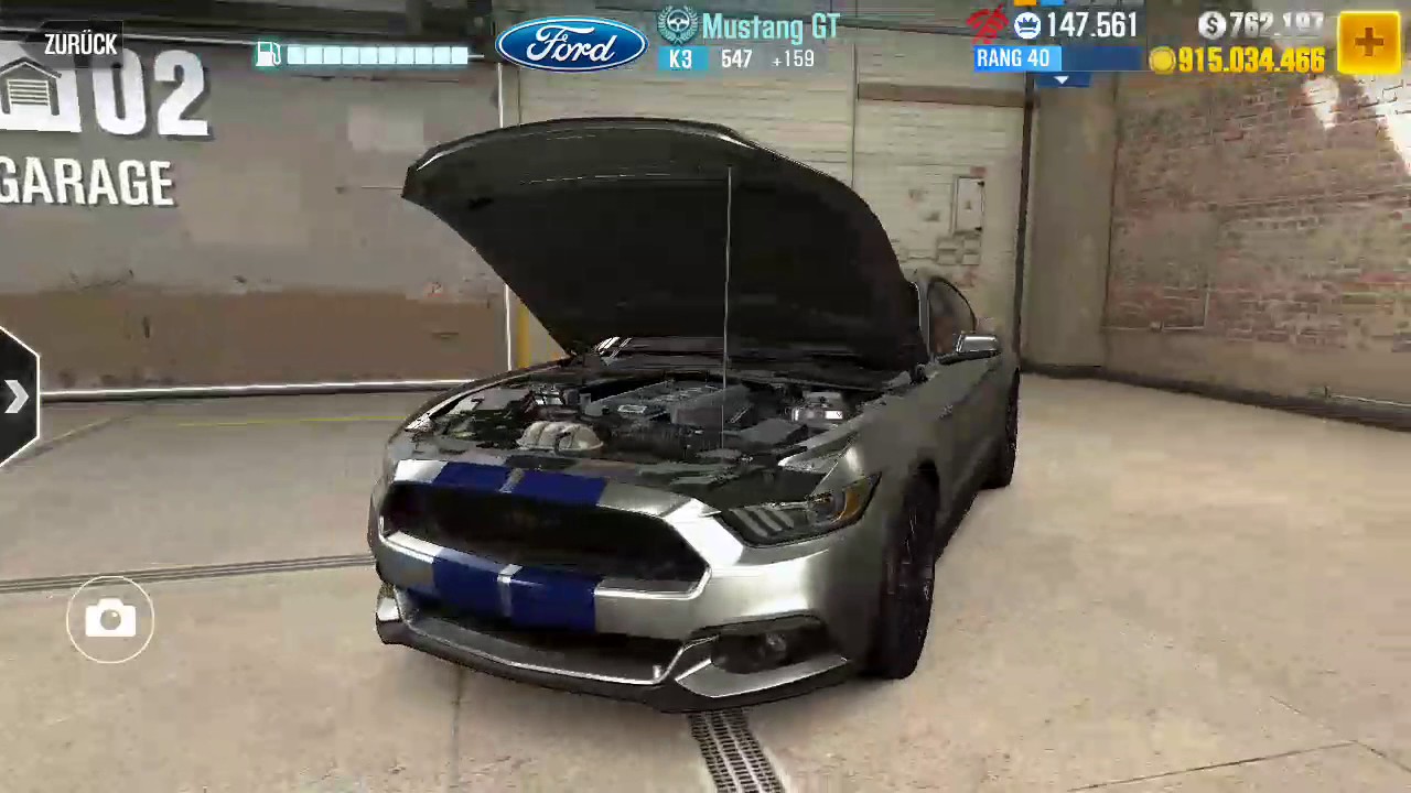 CSR 2 - Mustang GT Premium Tier 3 Drag Build for Boss Car - YouTube