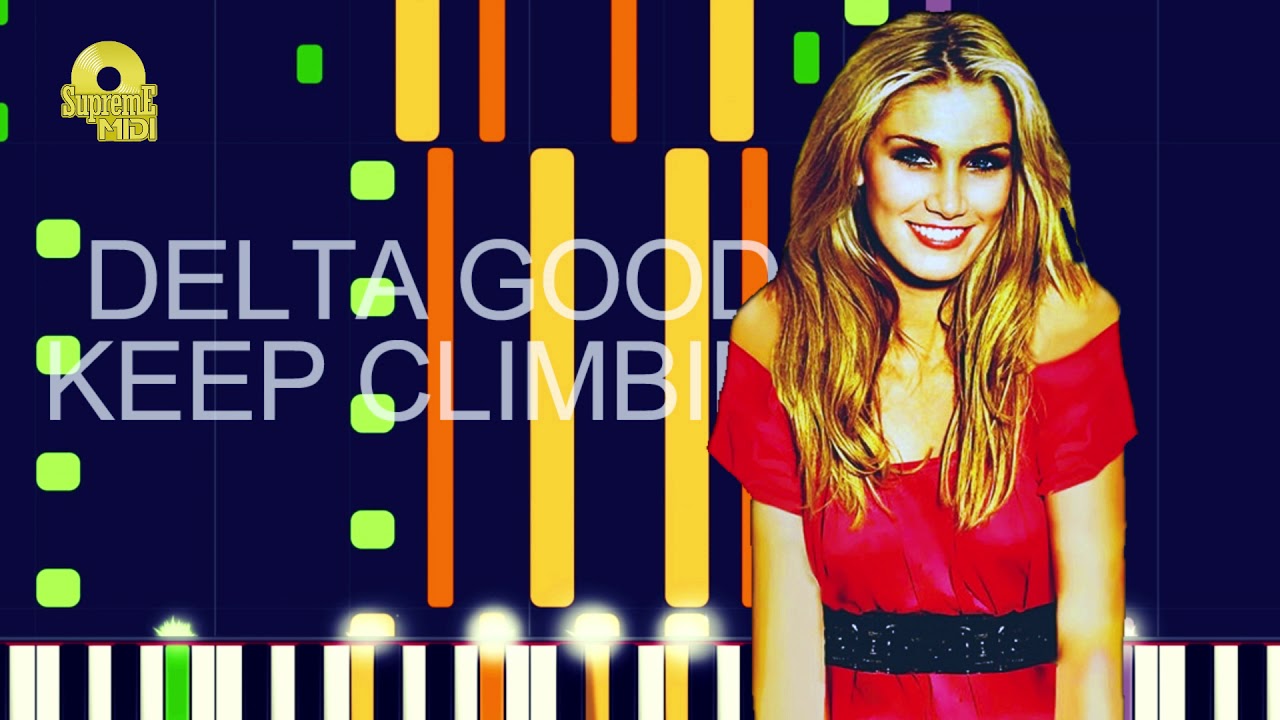 Delta Goodrem - KEEP CLIMBING (PRO MIDI REMAKE) - "in the style of ...