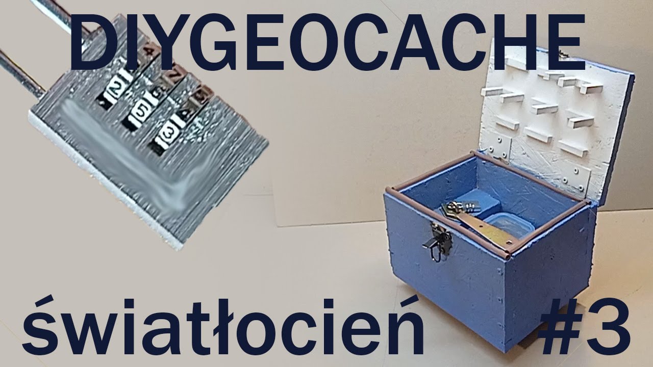 Światłocień #3 jak zrobić skrytkę geocache DIY GEOCACHE | how to make ...