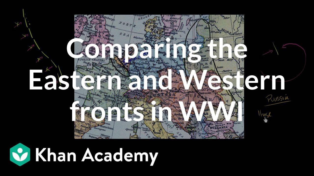 World War I: The Eastern & Western Fronts - YouTube