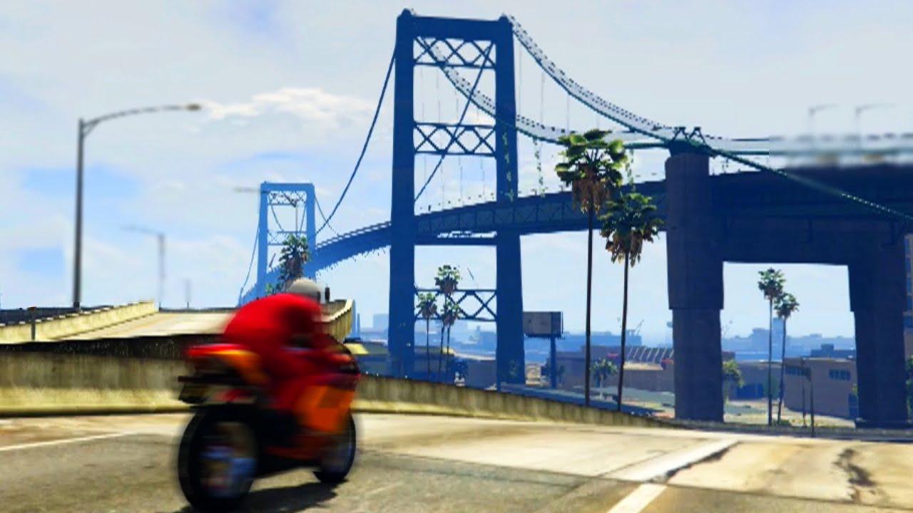 CRAZY BIKE STUNTS & JUMPS! (GTA V Funny Moments) - YouTube