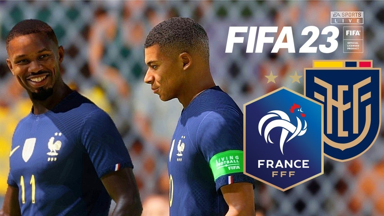 FIFA 23 FRANCE vs EQUATEUR // Les Bleus en Tour du Monde - YouTube