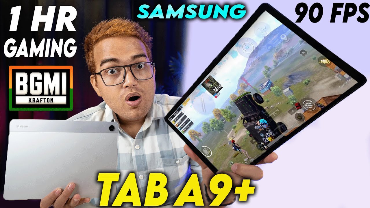 Samsung Tab A9 Plus 1 Hr Gaming Testing Heating And Battery Drain Test ...