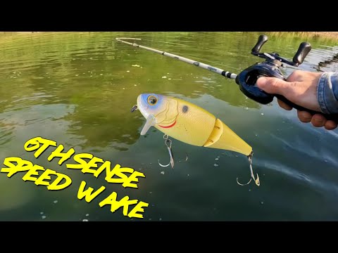 Big Bass HATE This Bait (6th sense speed wake)
