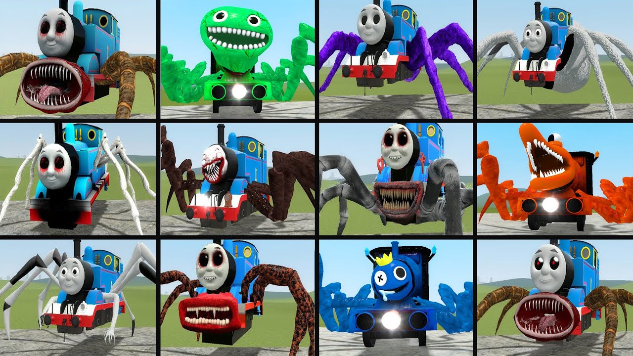 New Evolution Of Cursed Thomas and Friends Train Monster Battle in ...