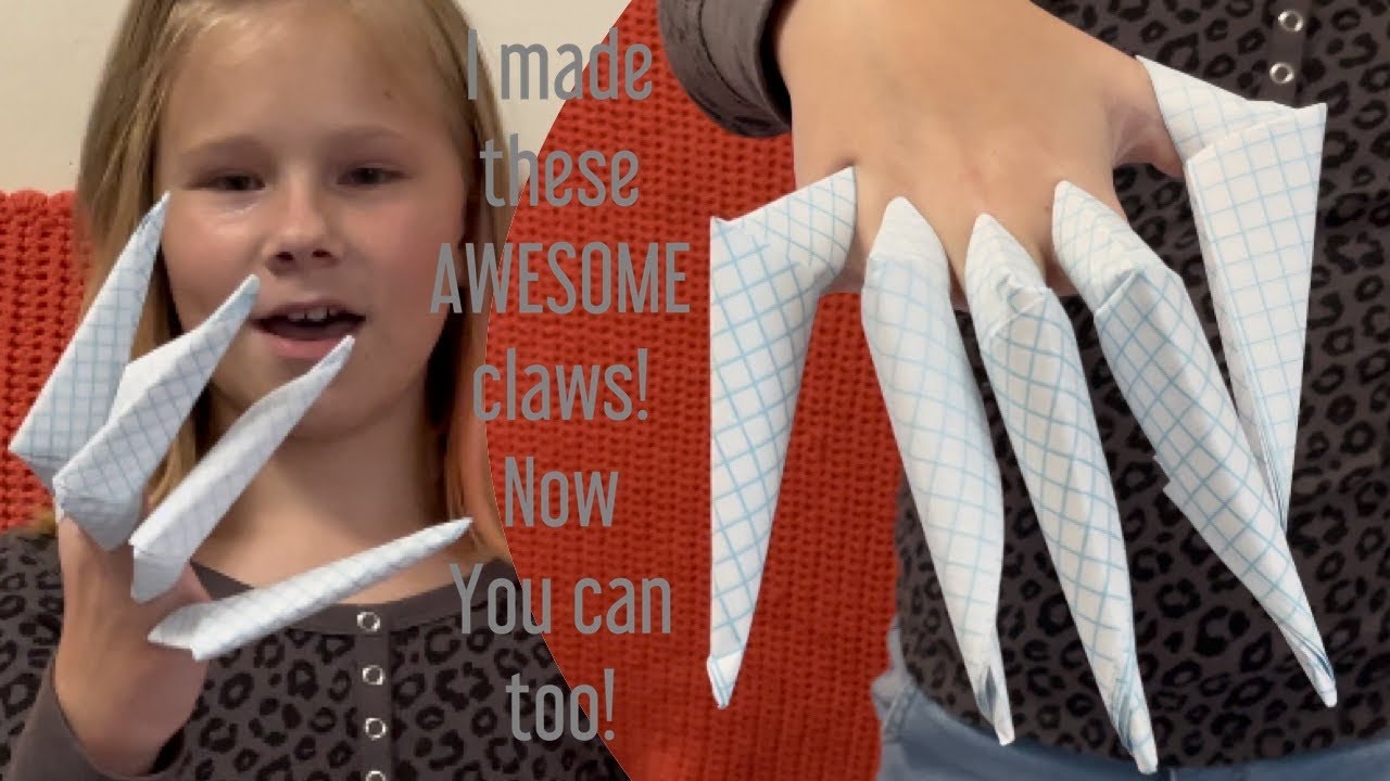 My 1st “How To!” We’re making CLAWS!!! - YouTube