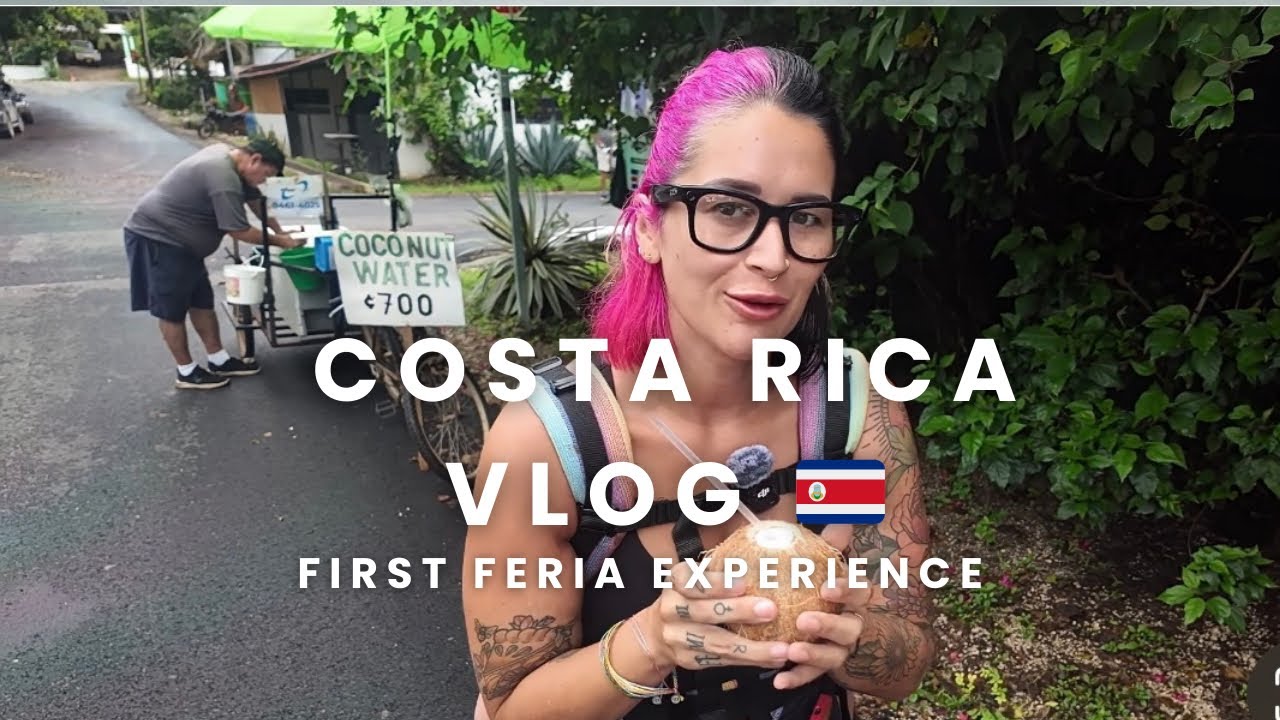 Samara Costa Rica Feria Market Vlog! (Farmers Market) - YouTube