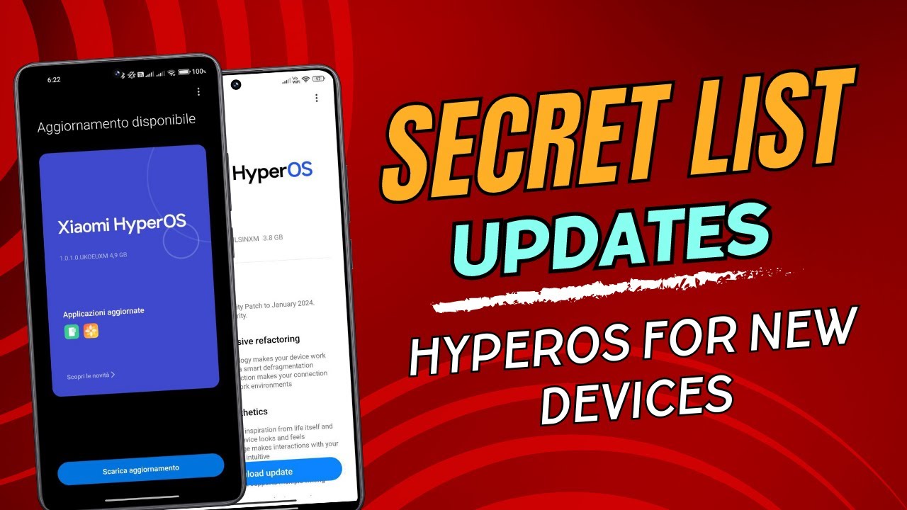 HyperOS updates secret list is now available for Poco smartphones 📱 ...