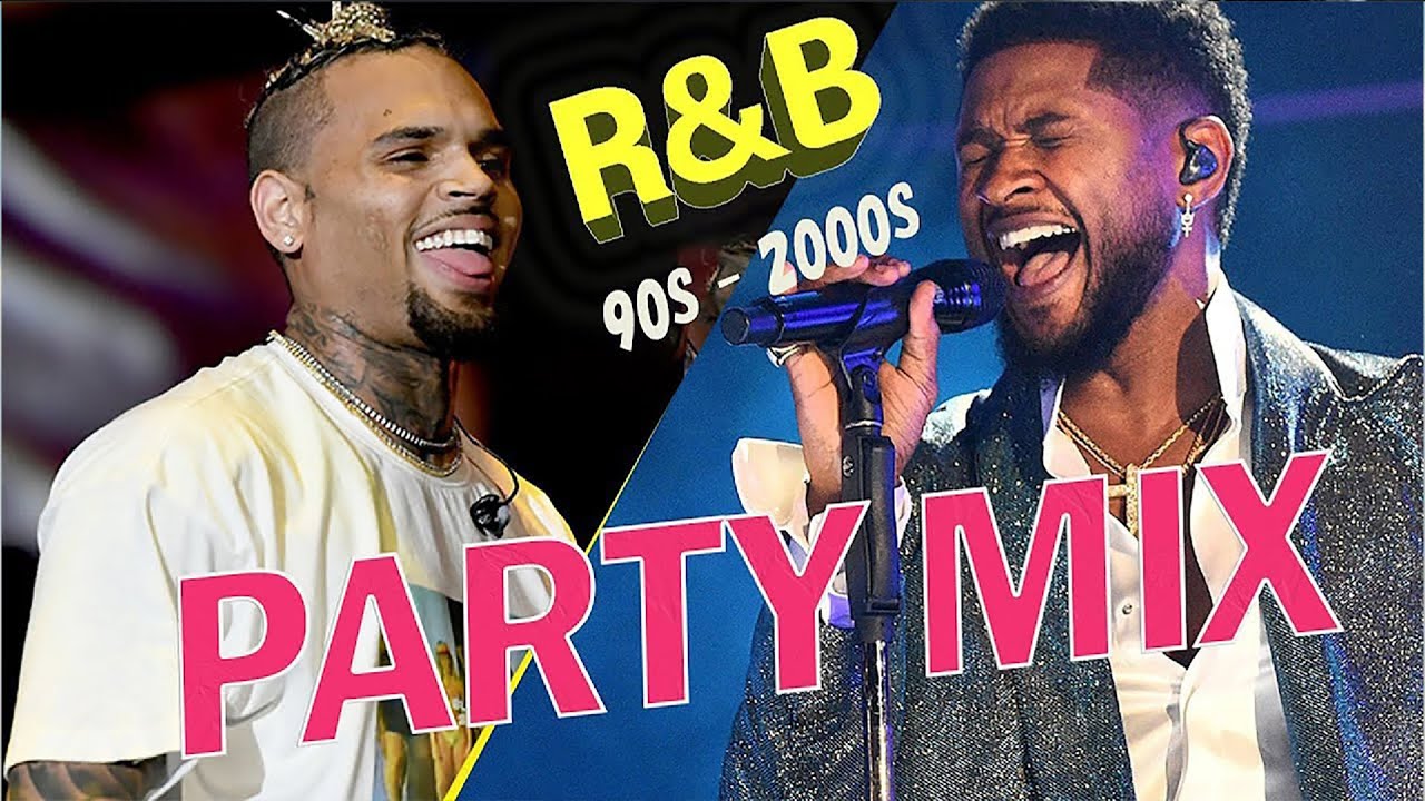 90S 2000S R&B PARTY MIX - Ne-Yo ,Chris Brows, Usher, Rihanna, Mariah ...
