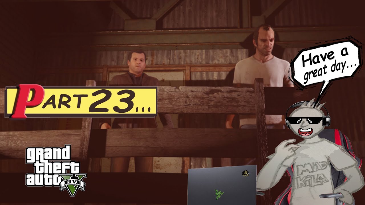 GTA 5 Gameplay Walkthrough (PC) - Part 23 (By the Book) - YouTube