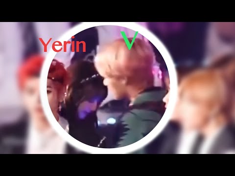 #taehyung & #yerin OBVIOUS MOMENTS (BTS GFRIEND)