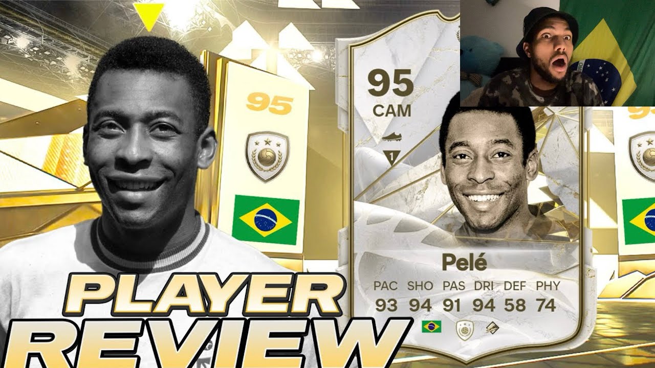EA FC KING PELÉ 95 PLAYER REVIEW BEST PLAYER OF GAME / O IMPOSSÍVEL ...