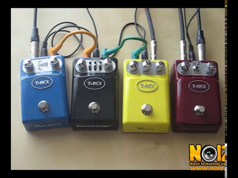 T-Rex Tonebug - Sensewah, Fuzz, Totenschlager, Booster - YouTube