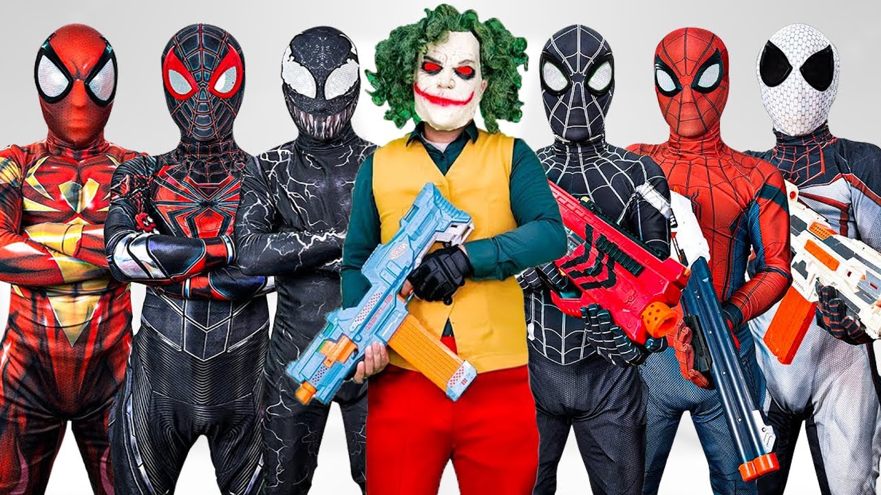 TEAM SPIDER MAN in REAL LIFE #340 | Marvel's Spider-Man 2 - NAPOLEON ...