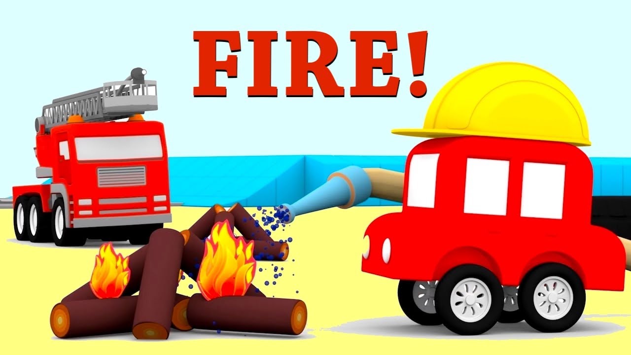 FIRE! - Does it hurt? - Cartoon Cars - Cartoons for Kids - YouTube