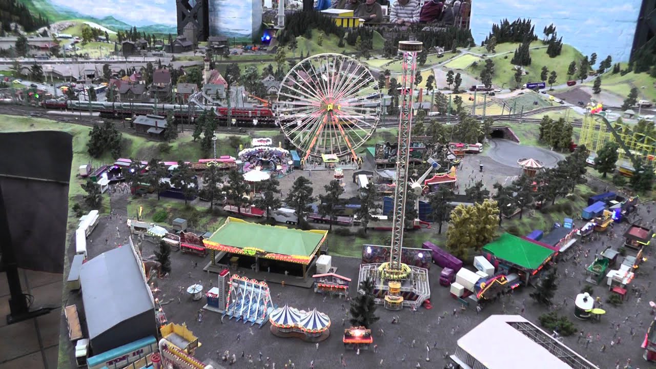 Kermis, fancy fair, Dom, in HO scale 1:87, - YouTube