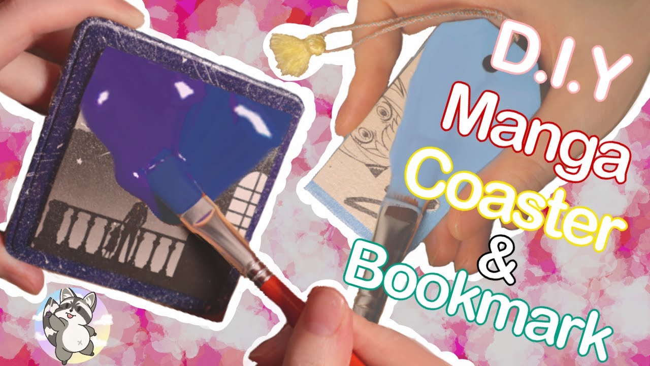 DIY Manga Coaster & Bookmark (Spy × Family) - YouTube