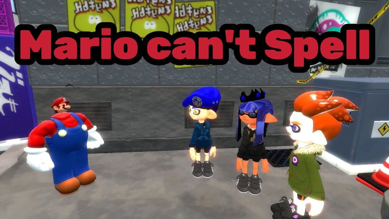 Mario can't Spell - YouTube