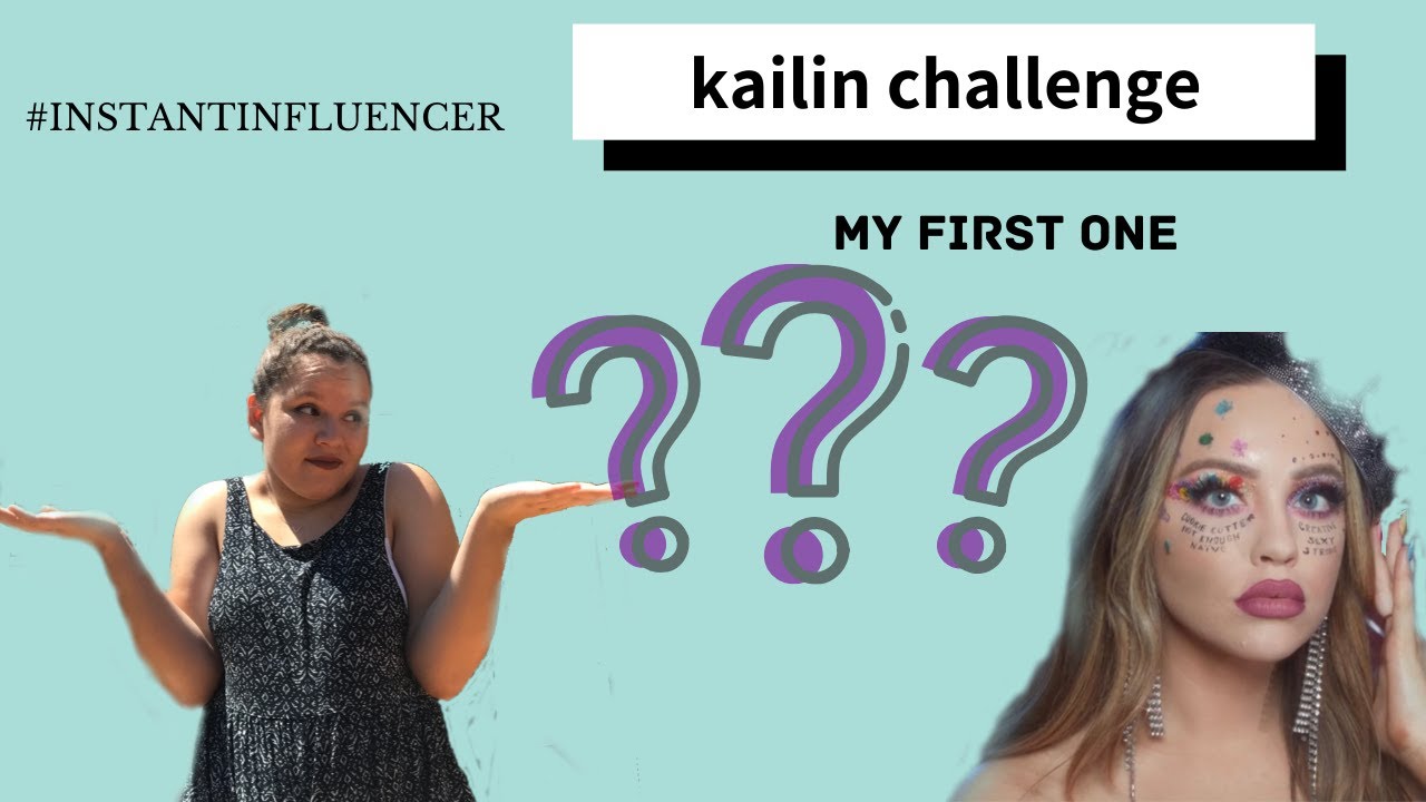 Intento seguir el challenge de Kailin de Instant Influencer - YouTube
