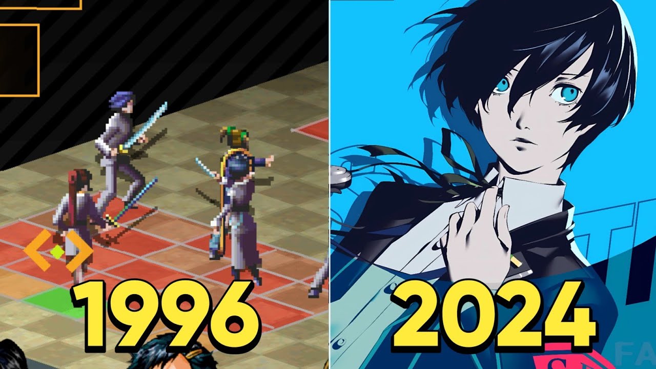Evolution of Persona Games (1996-2024) - YouTube